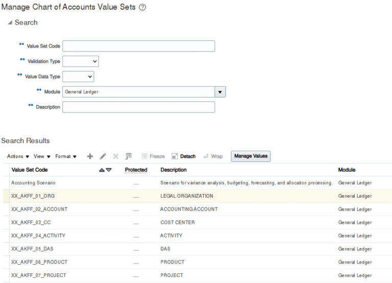 How to Define & Configure an Accounting Key in Oracle Cloud GL