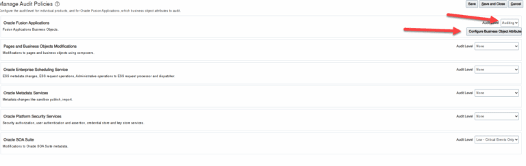 How to Enable And Query Audit Tables in Oracle Fusion Cloud ERP